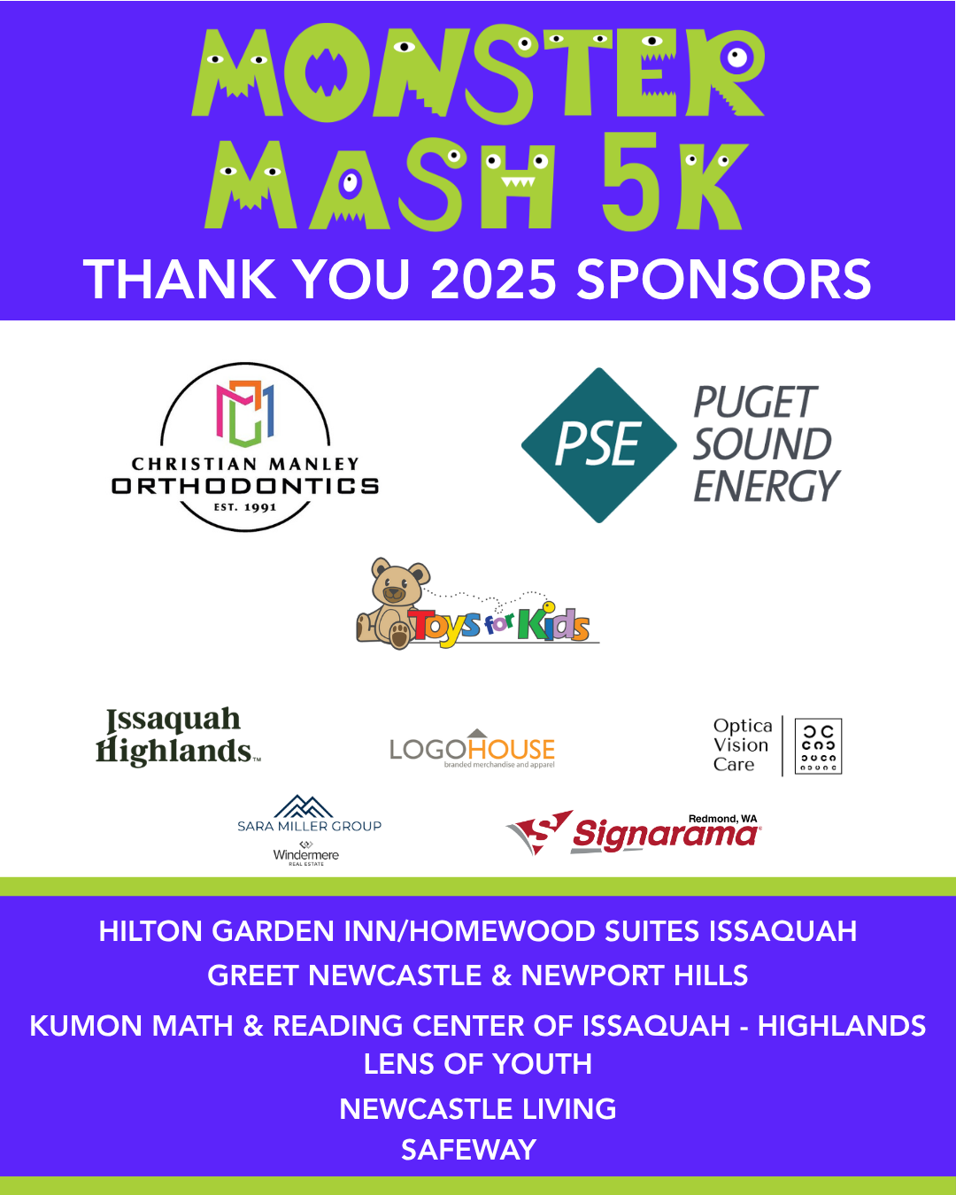 2025 Monster Mash 5K - The Issaquah Schools Foundation